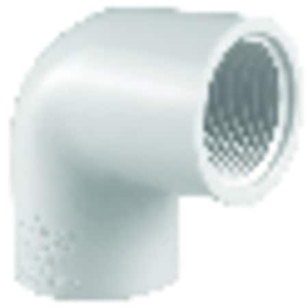 Charlotte Pipe And Foundry Charlotte Pipe Schedule 40 1/2 in. FPT X 1/2 in. D FPT PVC Elbow 1 pk ...
